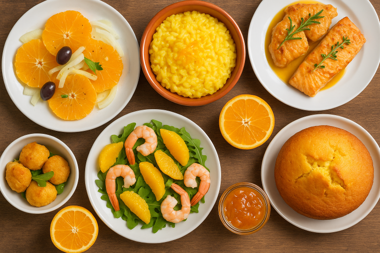 Recipes with oranges: ideas for appetizers, first and main courses ...