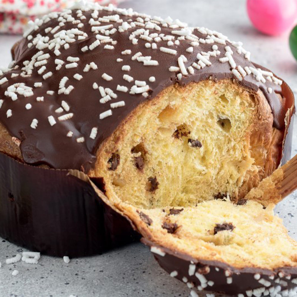 Orange colomba with chocolate drops - Mammarancia